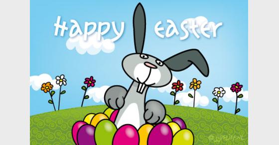 Jij is Lief - kaart: Happy Easter