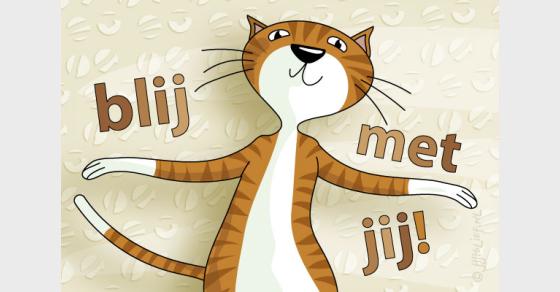 Jij is Lief - kaart: Blij met jij!